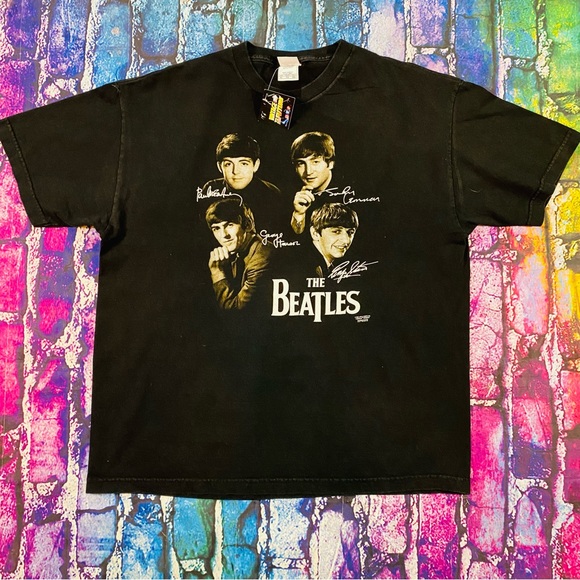 Alstyle | Shirts | 20 The Beatles Graphic Band Tee Shirt Size Xl Black ...
